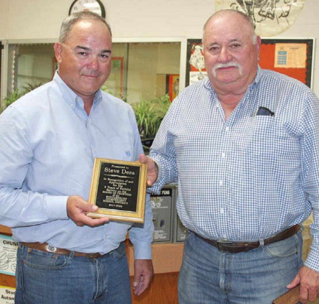 Trustees approve new hires | Schulenburg Sticker