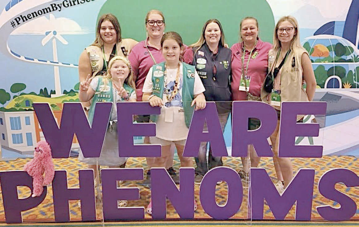 County Girl Scouts go to Orlando, Florida | Schulenburg Sticker