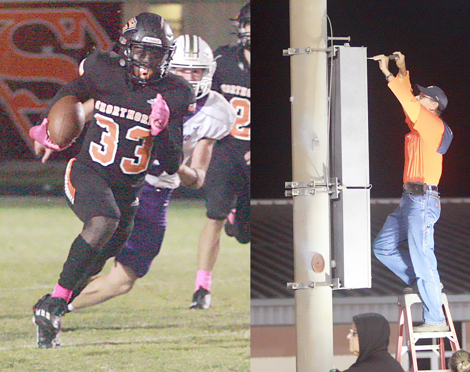 Longest play after lights restored | Schulenburg Sticker