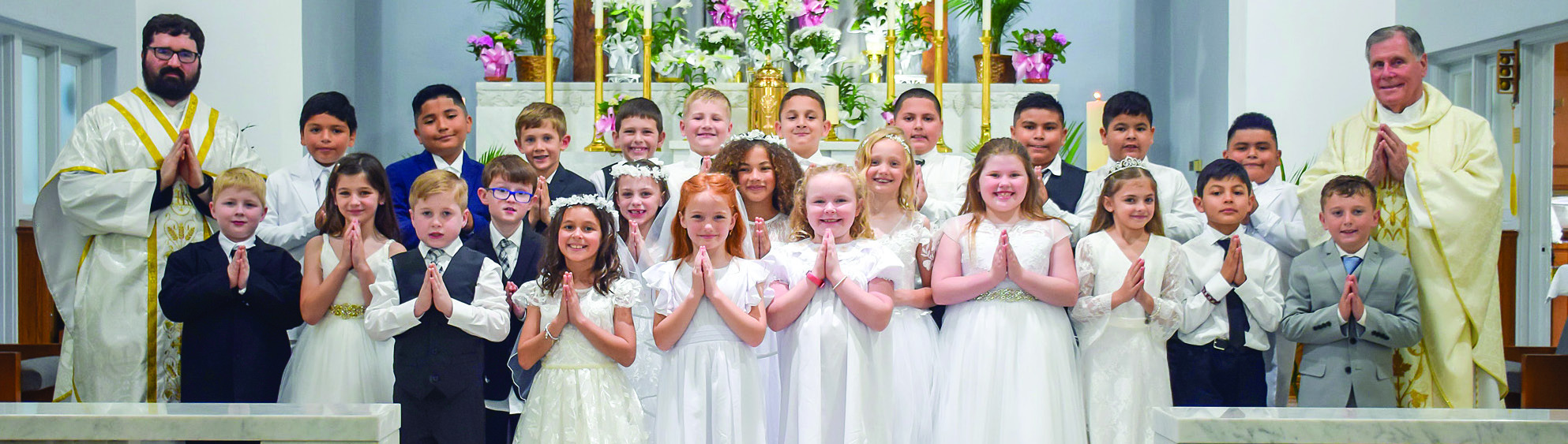 First Holy Communion celebrated at St. Rose Church | Schulenburg Sticker