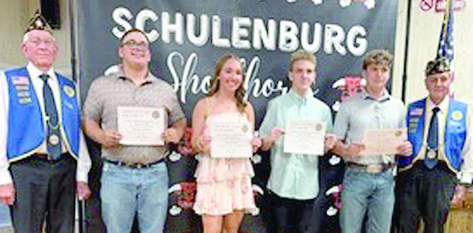 SHS-Legion scholarships | Schulenburg Sticker