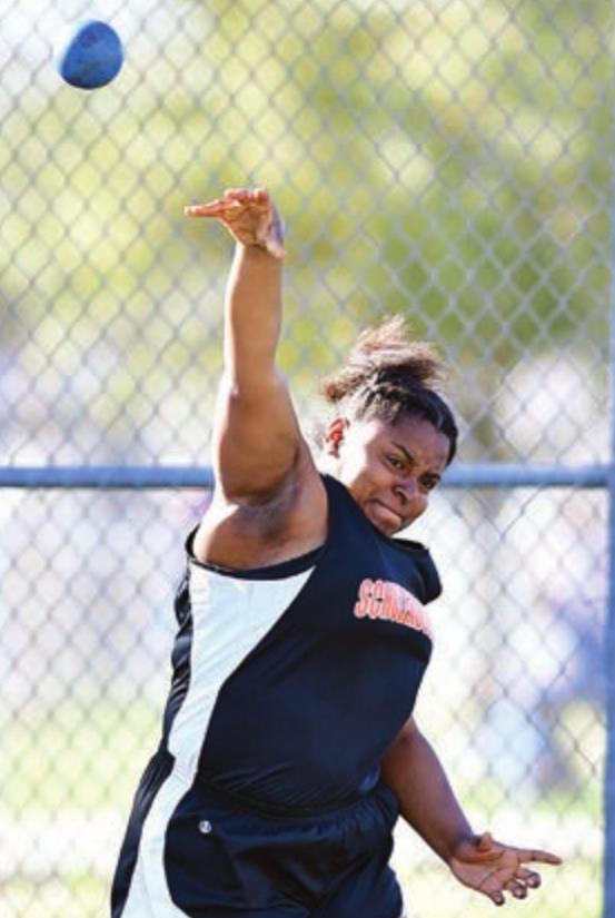 Horns, Lady Horns go to Flatonia meet | Schulenburg Sticker