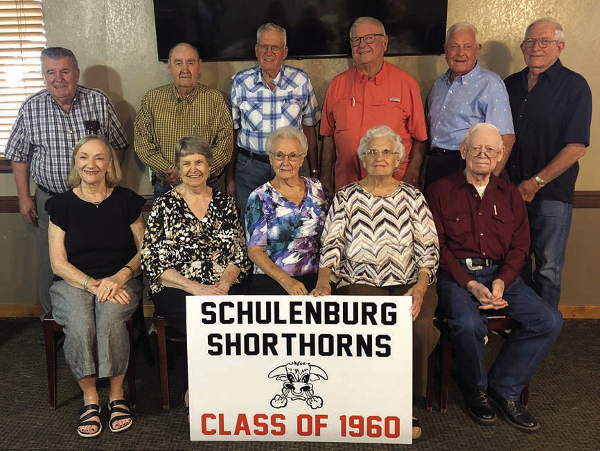Schulenburg High class of 1960 holds reunion | Schulenburg Sticker