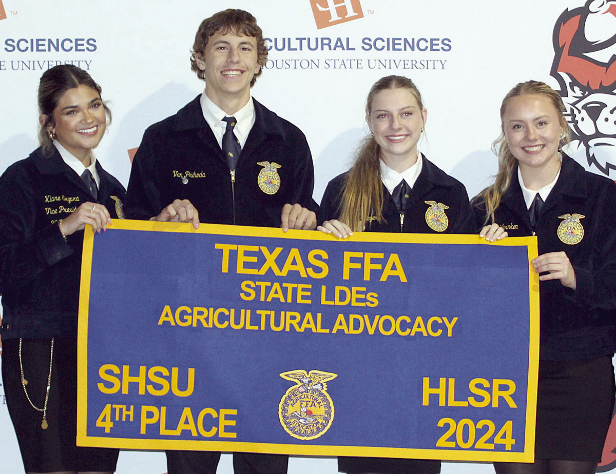 Local FFA ag advocacy team places fourth at state | Schulenburg Sticker