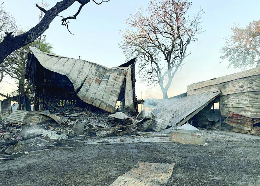 High winds drive house fire north of town, couple escapes unharmed ...