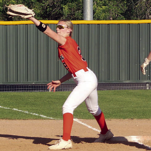 Lady Horns run-rule Bloomington, Louise | Schulenburg Sticker