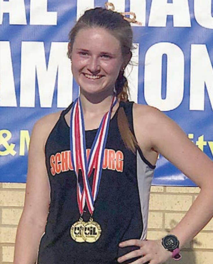 Double-gold for Limbaugh at regional | Schulenburg Sticker