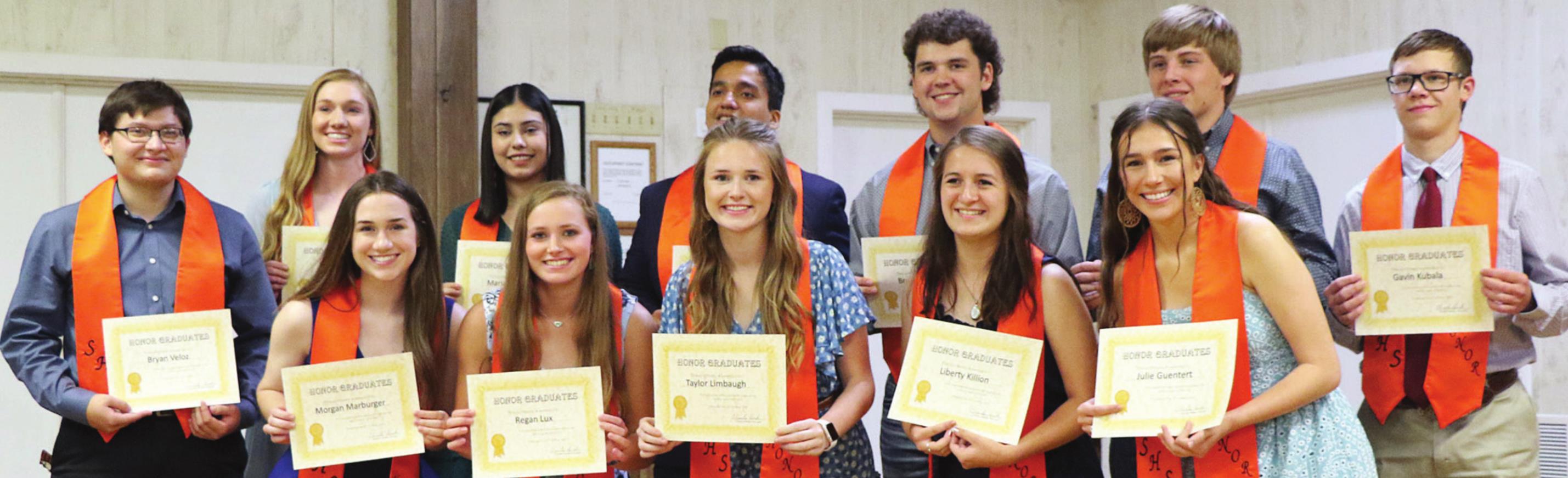 Schulenburg High Class of 2021 Honor Graduates | Schulenburg Sticker