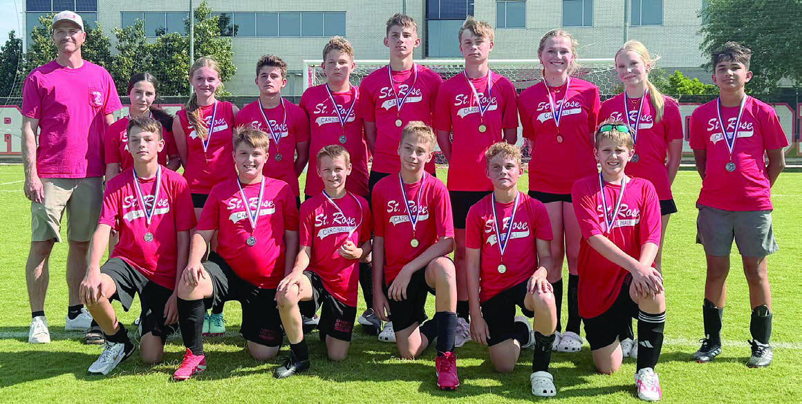 St. Rose soccer team wraps up season | Schulenburg Sticker