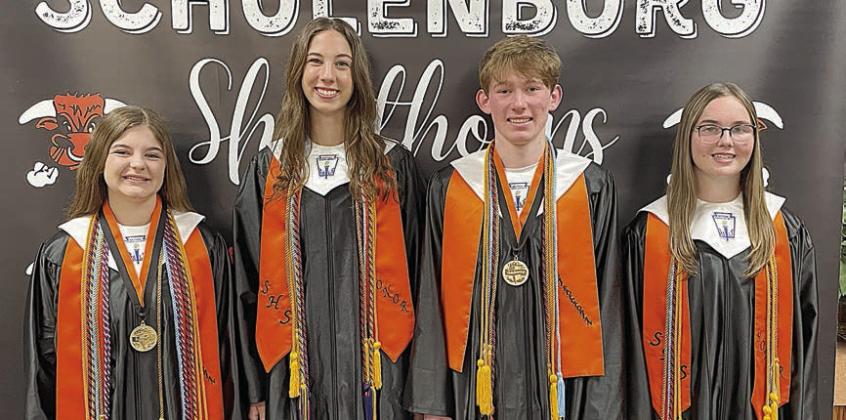 Schulenburg High Class of 2024 Honor Graduates | Schulenburg Sticker