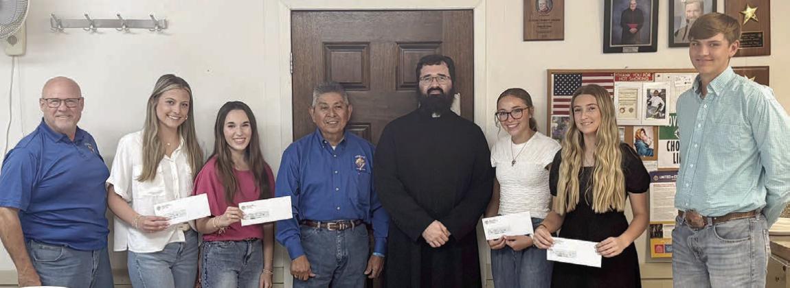 Weimar Knights of Columbus award scholarships | Schulenburg Sticker