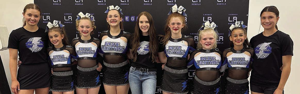 Legacy Rebels holds showcase for Blue Lightning all-star cheer team ...