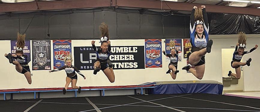 Legacy Rebels holds showcase for Blue Lightning all-star cheer team ...