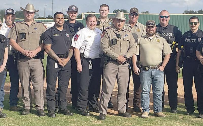 Shorthorn baseball team holds First Responder Night | Schulenburg Sticker